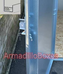 6ft Motorcycle storage shed large motorcycle security motorbike storage ...