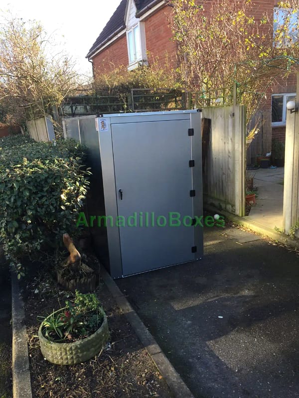 6ft Motorcycle storage shed large motorcycle security motorbike storage ...