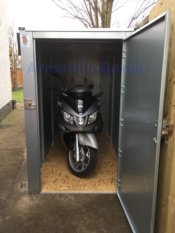 6ft Motorcycle storage shed large motorcycle security motorbike storage ...