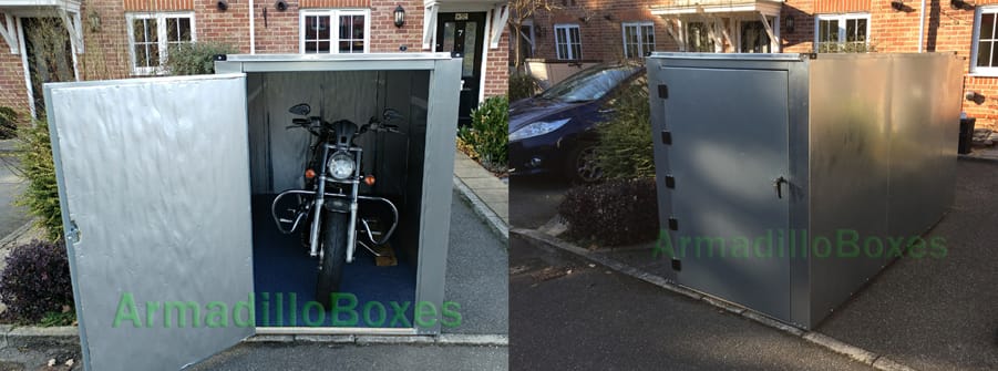Armadillo Boxes | Buy Secure Motorbike Sheds in Bournemouth
