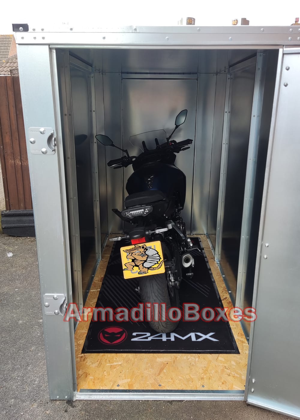 The Perfect Sizes For Storage Solution Of Motorcycle Unit